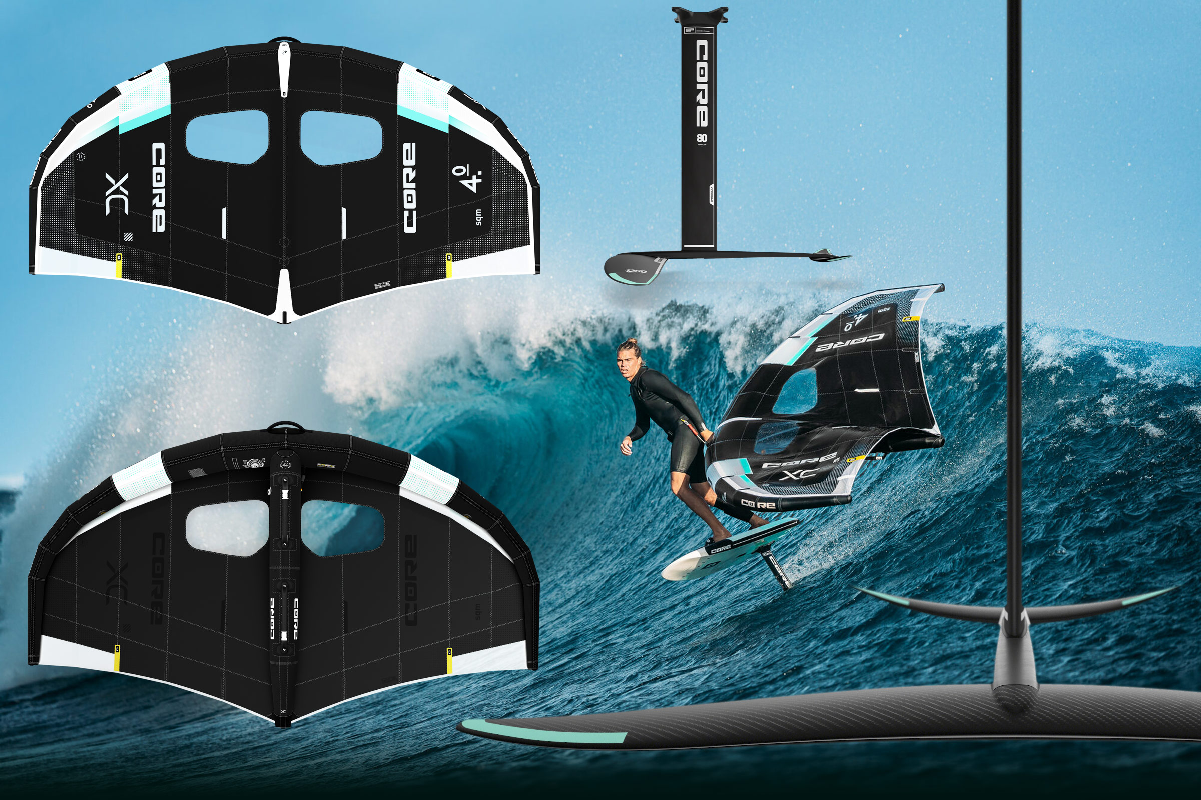 Core Wingfoiling - XC Wing, Roamer Board, Spectrum Foil - wingdaily.de
