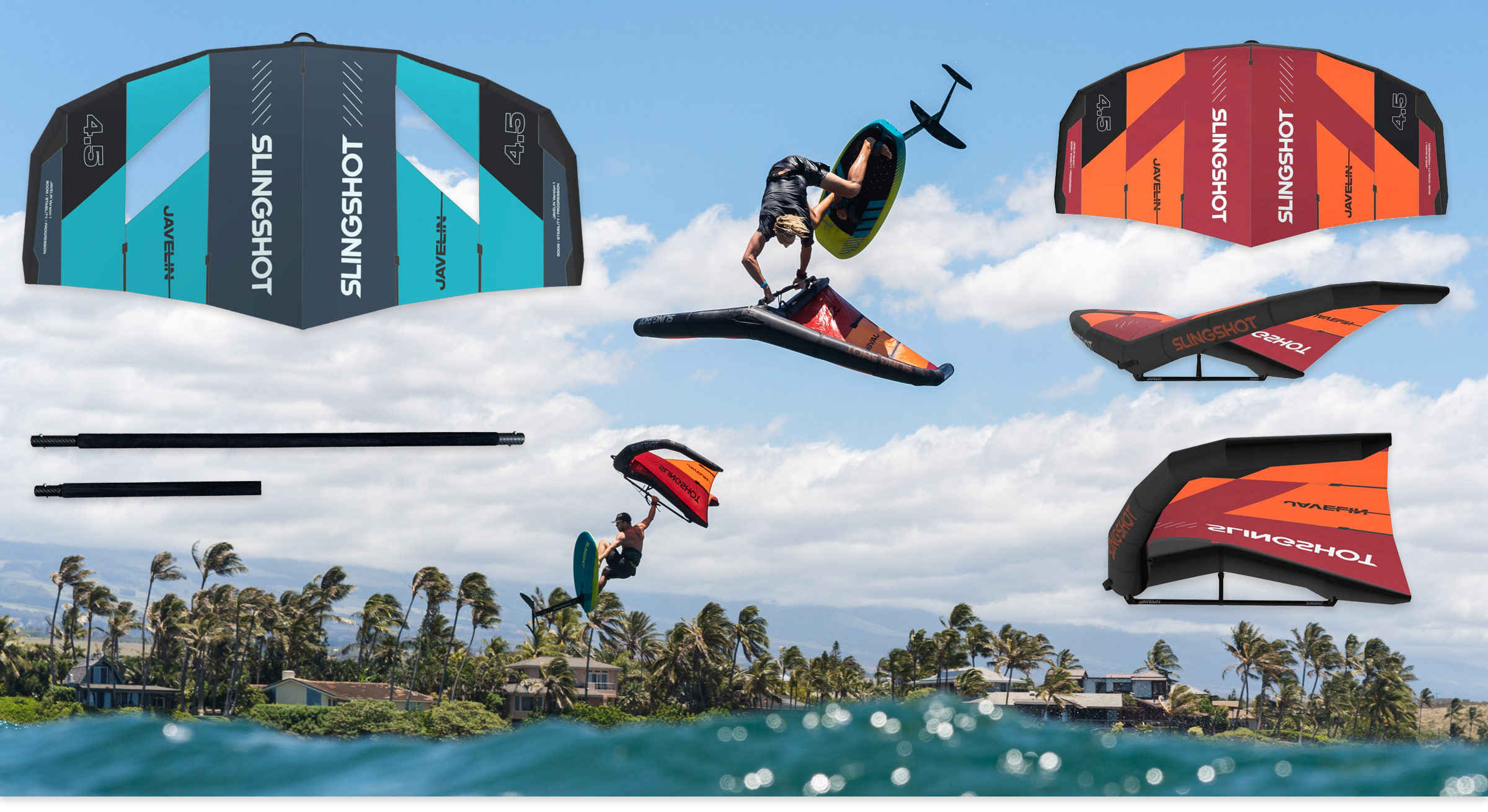 Javelin Boom Wing - Slingshot Javelin V1 - wingdaily.de