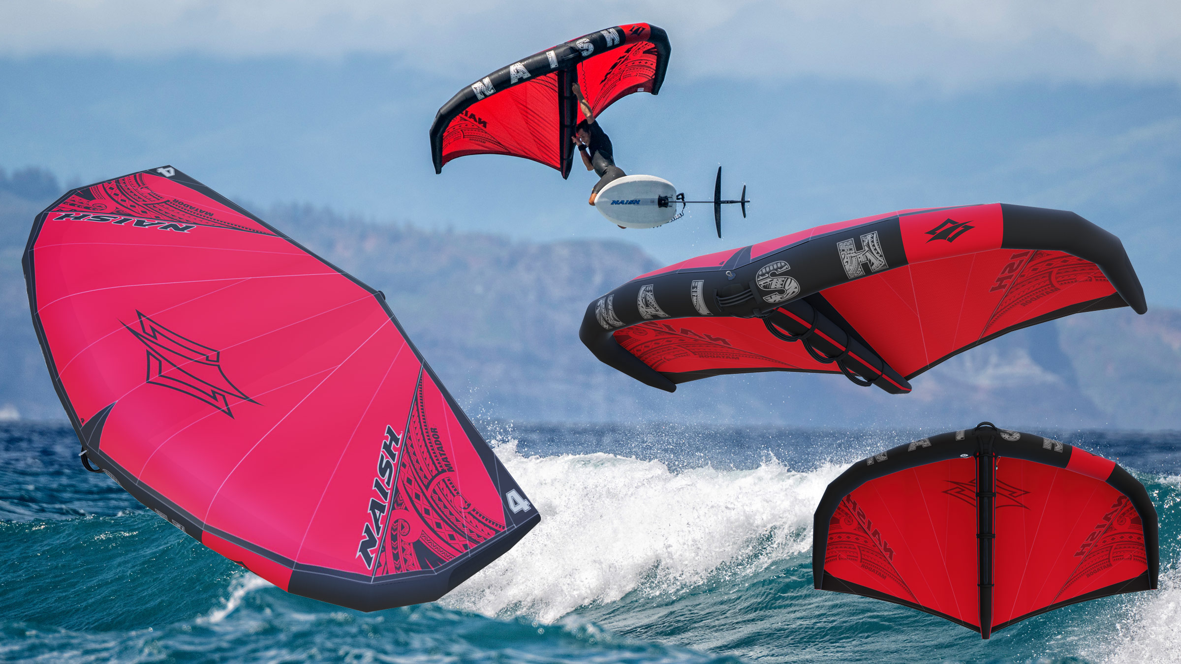 Naish Wing-Surfer Matador LT - neue Generation - wingdaily.de