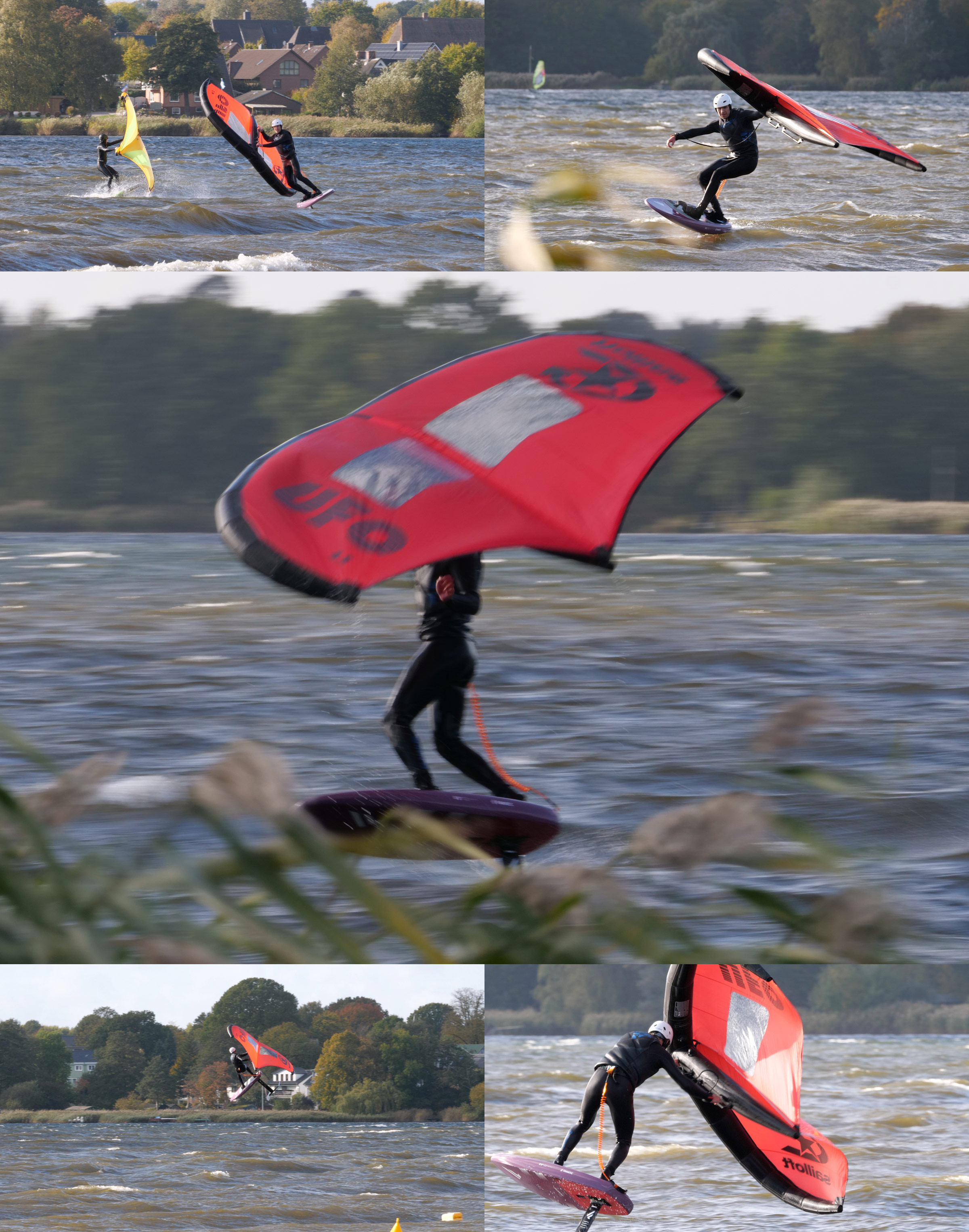 Wingfoilen am Wittensee - wingdaily.de